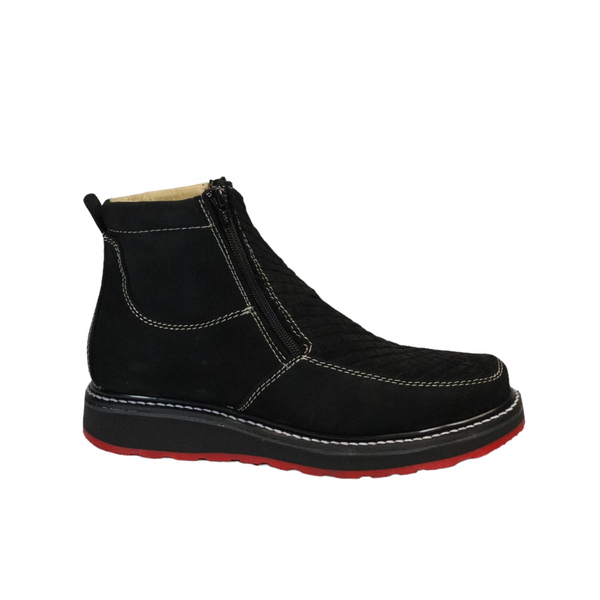 Botin La Sierra Boots Petatillo Negro “Suela Roja” - Los 3 Potrillos ...